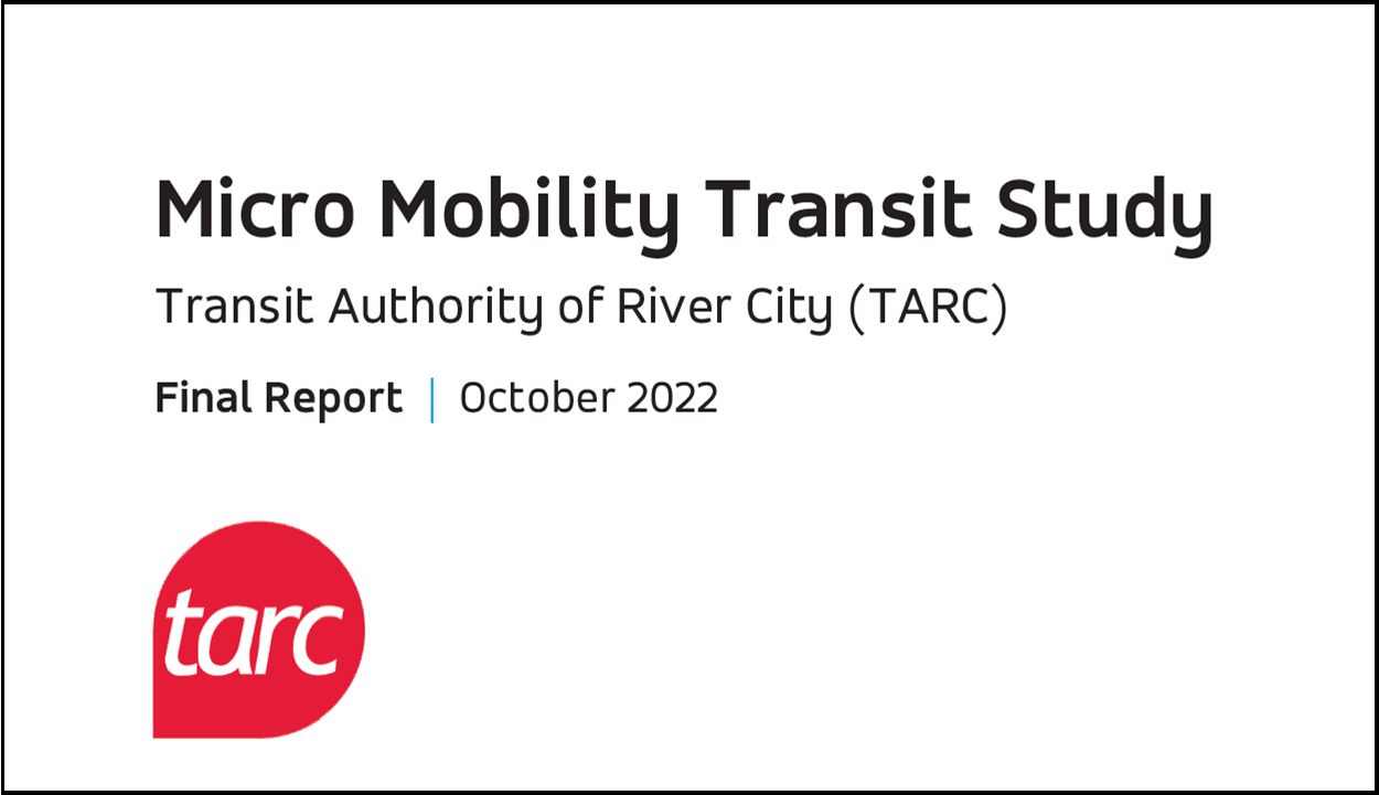 Plans and Projects - TARC